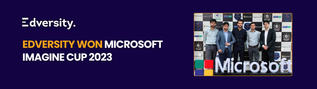 Edversity Emerges Victorious in Microsoft Imagine Cup 2023: Revolutionizing Education in ...